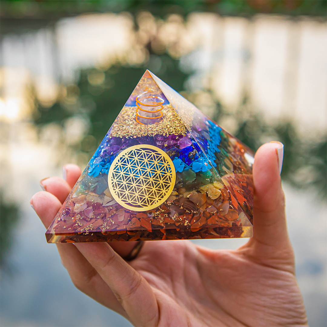 Seven Chakra Pyramid – Tyohar Store